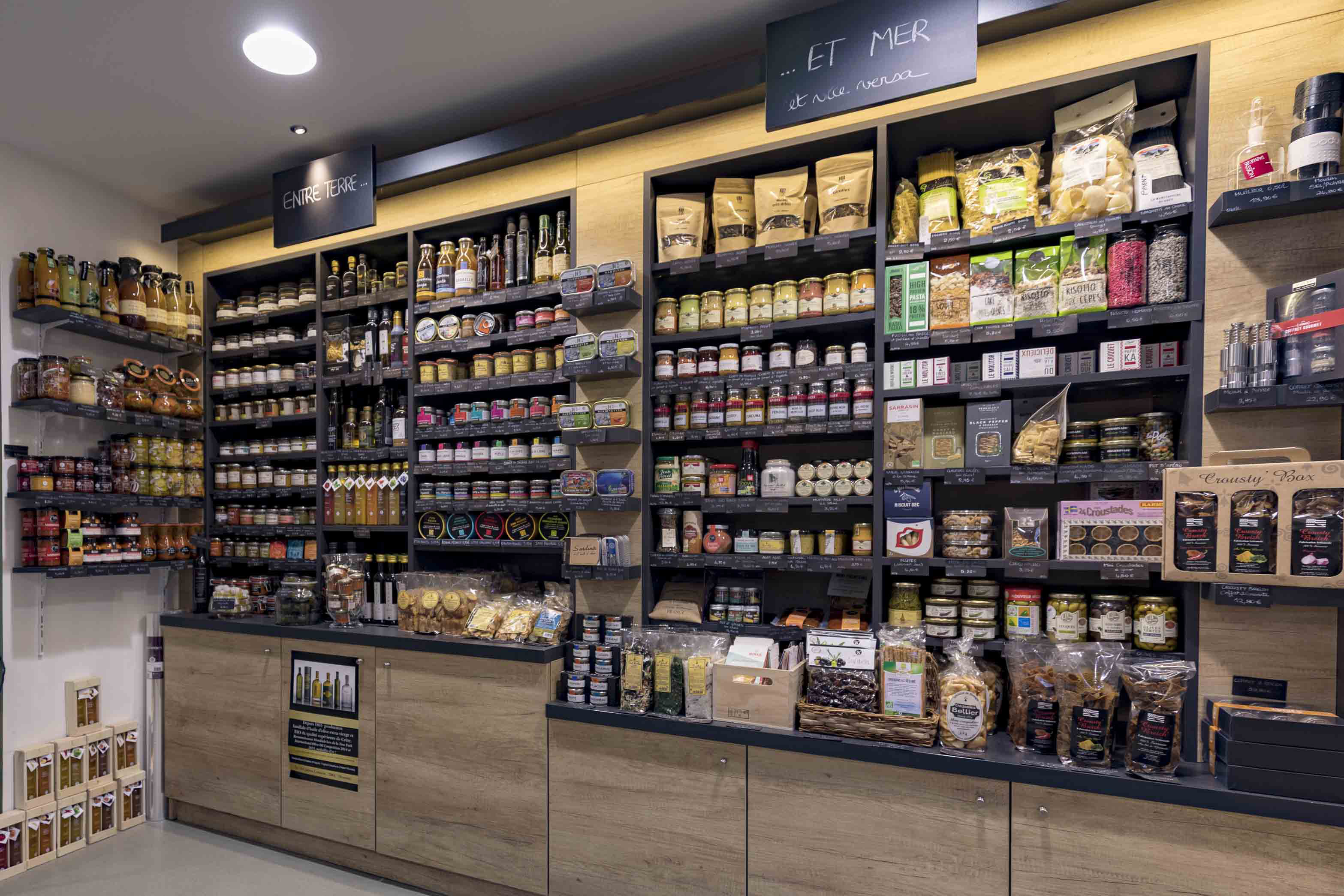 Terrines, charcuteries & plaisirs salés à l'épicerie du porche